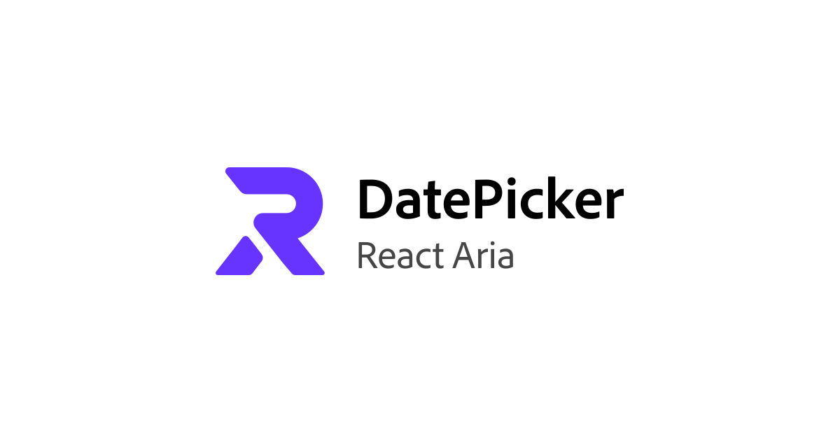 DatePicker | React Aria